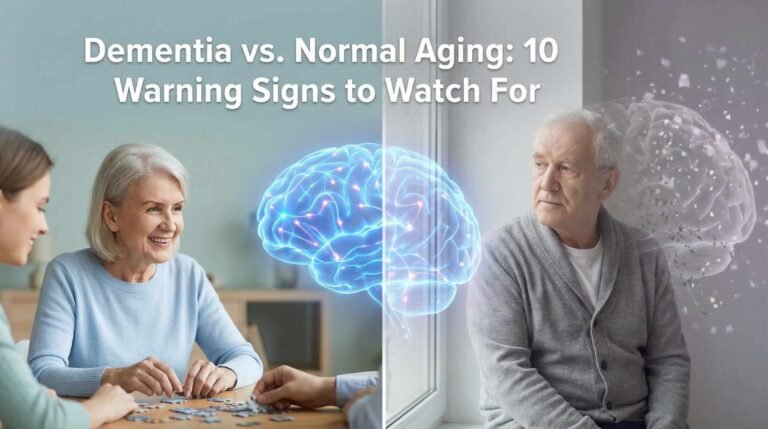Dementia vs. Normal Aging: 10 Warning Signs to Watch For - Dementia Help
